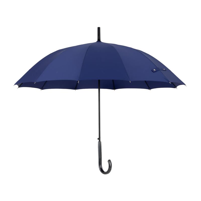 アスティ(Asty) 婦人 無地 12本骨 ジャンプ長傘 ネイビー 55cm×12R HL2312KMJPサイズ:約6.5×10×82cm/重量:約0.45kg/開いた時の傘の直径:96cm生産国:中国中棒:鉄/親骨:グラスファイバー/受骨...