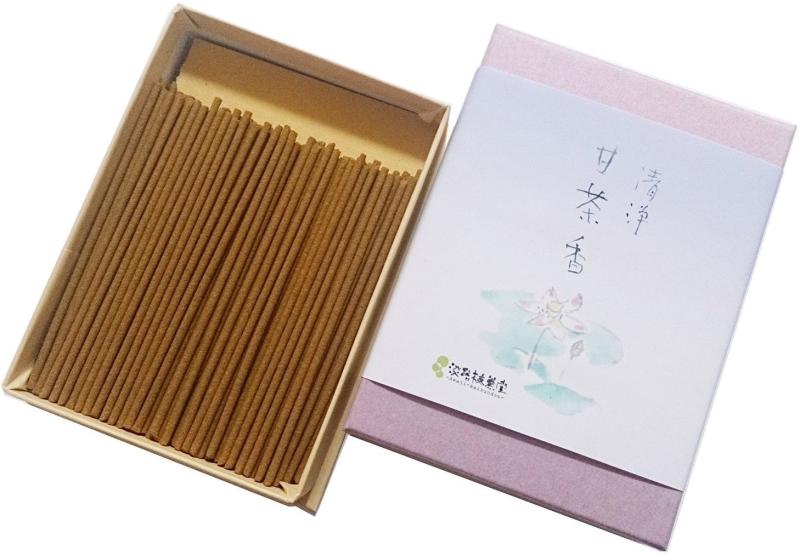 淡路梅薫堂の浄化お香 短寸 お供え物 線香 8センチ 短い 短め 短時間 花祭りお線香 清浄甘茶香 25gおしゃれ #51あらゆる困難に立ち向かう勇気を授けてくれるお香生産地：日本（お線香製造の本場淡路島）パッケージ：紙箱/パッケージサイズ...
