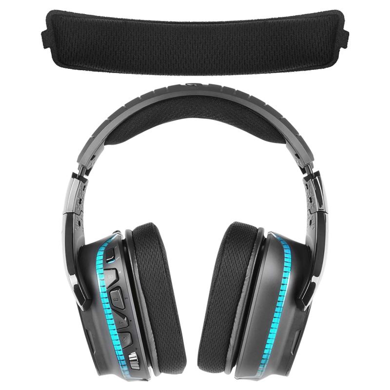 Geekria カバー 互換性 伸縮素材ヘッドホンヘッドバンド カバーロジクール Logitech G633, G933, G633S, G933S, G533, G935, G635 ヘッドホンに 対応 簡単に装着 工具不要ヘッドバンドに...