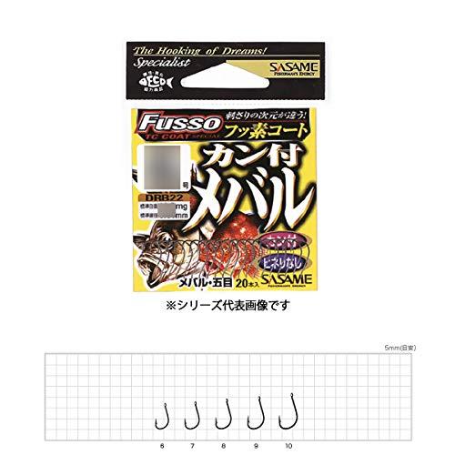 ささめ針(Sasame) DRB22 カン付メバル TCフッ素コート バラ針