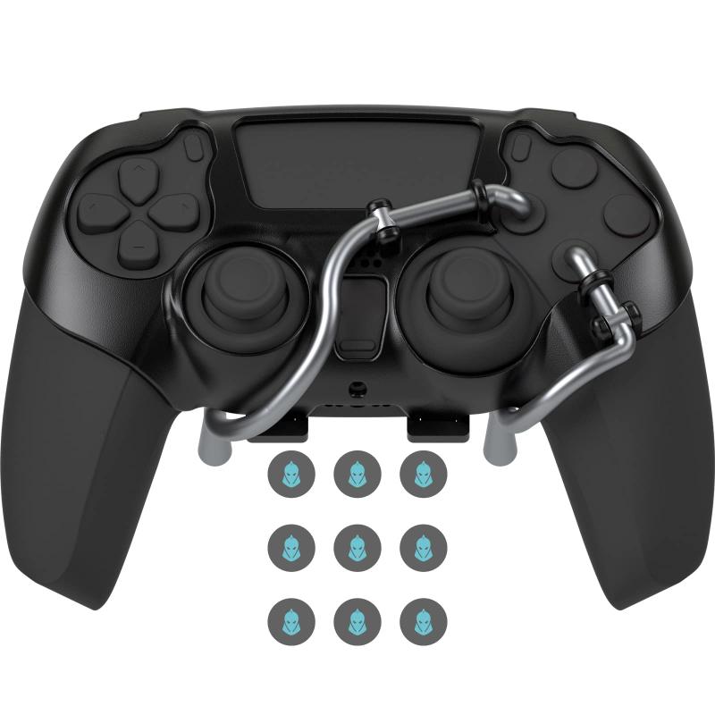 EXknight Leverback V2 PS5 背面パドル、PS5 コントローラー用 背面ボタンアタッチメント | 親指スティックにフィット
