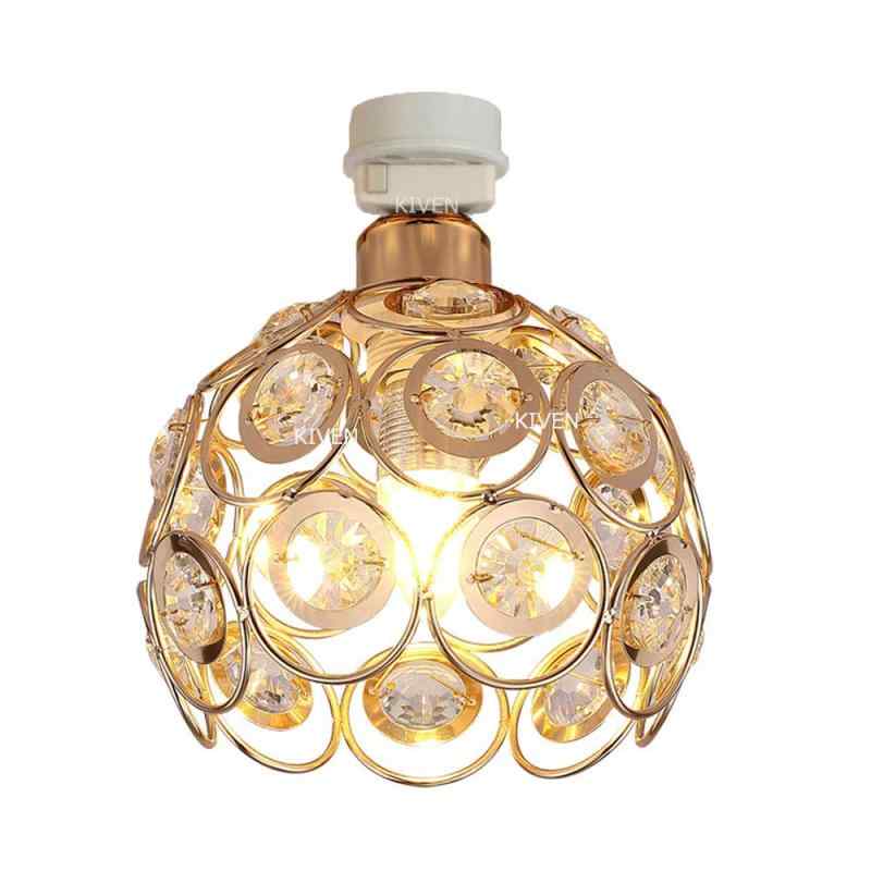 KIVEN 天井照明 シーリングライト 小型シーリングライト トイレライト 北欧 テイスト おしゃれ かわいい 玄関 トイレ インテリア 照明器具 ライト 電気 引っ掛けシーリング式 電球別売 クリ