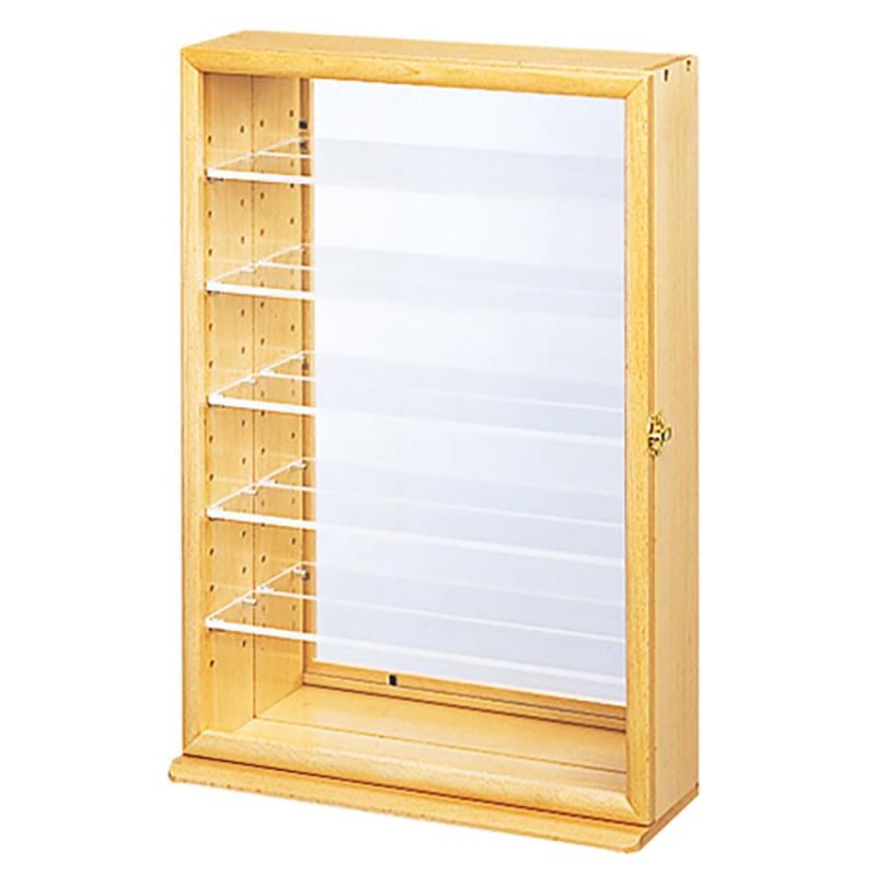 ナカバヤシ コレクションケース ミニワイド 透明アクリル棚板タイプ