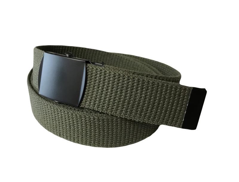 [la junes] おしゃれ黒バックル（new） 日本製 GIベルト ガチャベルト 制服～普段着～作業着までおしゃれ感UPベルト L LL 3L 4L 5L 超ロング 大きいサイズおしゃれな黒バックル GIガチャベルト コットン(綿)10...