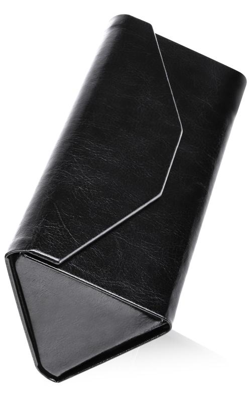 [ApeStone] メガネ ケース サングラス 大きめ 軽量 折りたたみ マグネット 開閉 耐久 軽量 カジュアル内寸：幅15cm 高さ6.5cm 奥行6cm