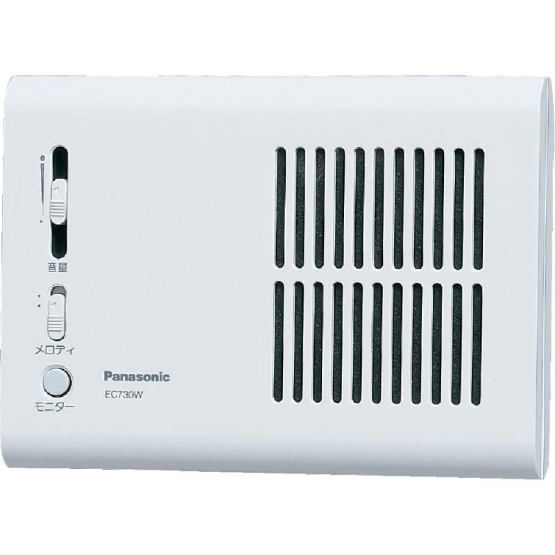 パナソニック(Panasonic) メロディサイン ホワイト EC730W幅(mm)：165 高さ(mm)：120 奥行(mm)：35電源：AC100V適合押ボタン：EG121、EG331