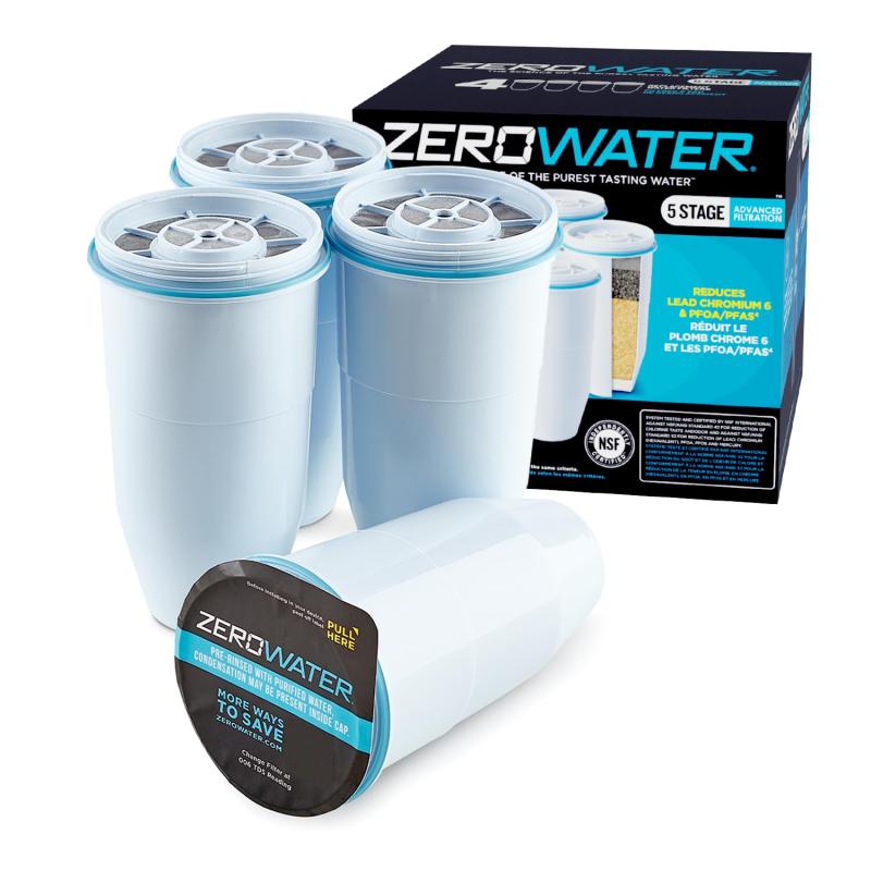 ZeroWater ZEROWATER-ZR-006 Water Filter Replacement Cartridges - 4 Pack [並行輸入品]ZeroWater交換フィルター