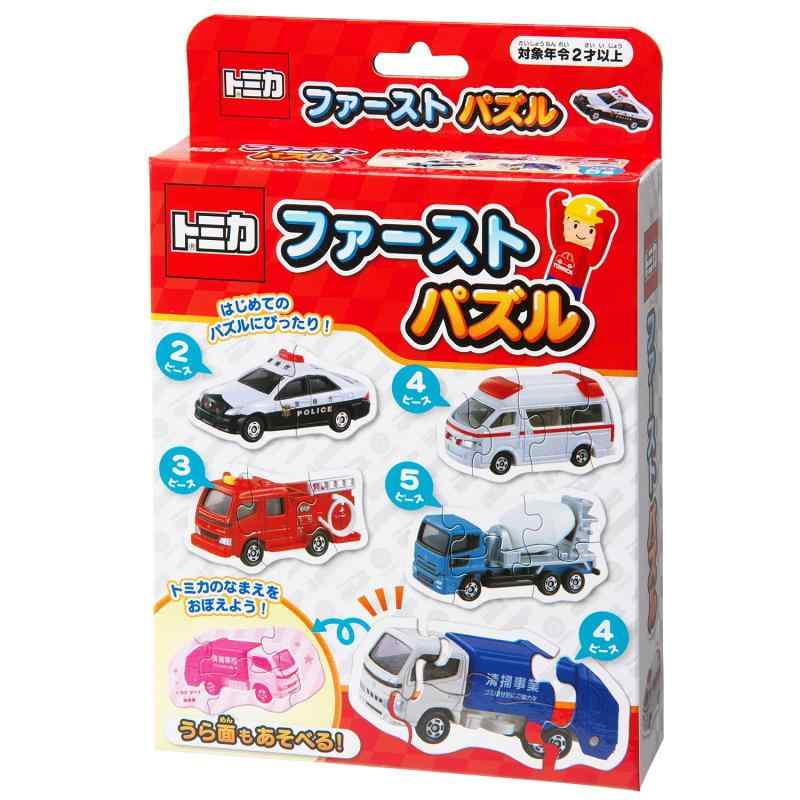 ギンポー ファーストパズル トミカ 292082 銀鳥産業セット内容：パズル5種類対象年令：2才以上遊びながら考える力が身につきますはじめてのパズルにぴったり中国製