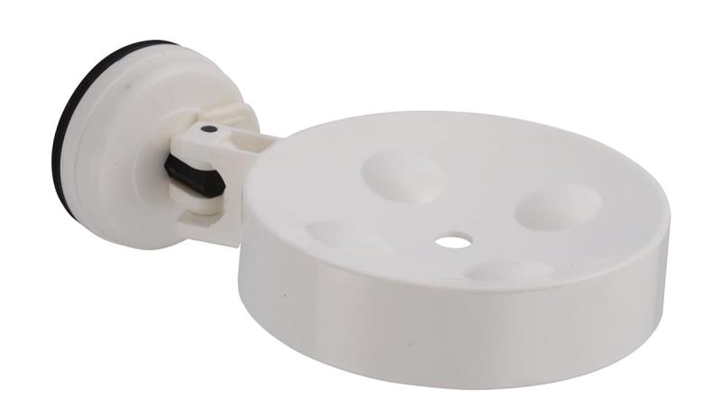 FECA 石けんホルダー 石鹸置き ソープホルダー ソープディッシュ ソープトレー 吸盤式 水が流れる 水切り【取付簡単な石けんホルダー】産業用の強力吸盤で取り付けるため、穴あけ不要の石けんホルダーです。吸盤面を取付面に軽く押し付けながら、...