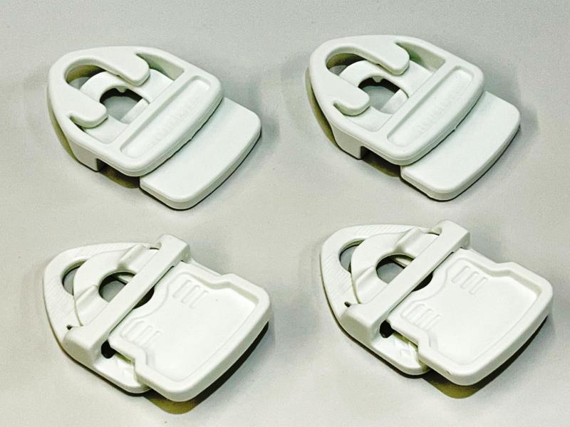 HOLDON(ホールドオン) マルチクリップ MINI-Xtra ホワイト 4個入り HDN3863はさむ事が出来る厚さ：1.5mm1 クリップあたりの耐荷重：45kg有効穴径：10mmホワイト4個入り