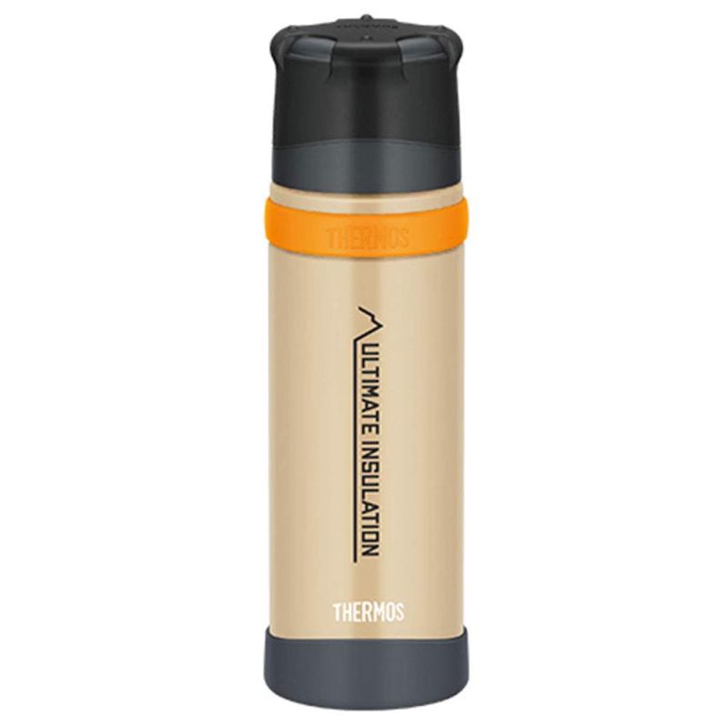サーモス(THERMOS) 山専用ステンレスボトル500ml FFX-501 (サンドベージュ（SDBE）)サンドベージュ 0.5L 山専用・保冷保温・丸洗いOK口径：36mm<br>本体寸法：幅70mm×奥行70mm×高さ23...
