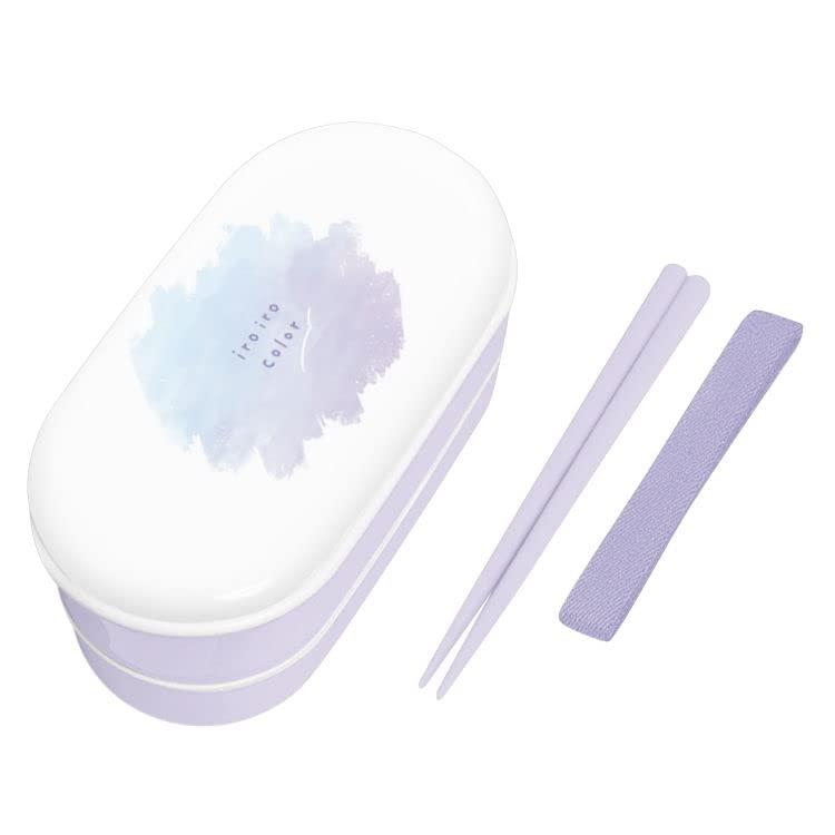 カミオジャパン IROIRO COLOR 細長レンジ2段ランチボックス 弁当箱 おべんとう べんとう箱 ランチBOX 食事 102705