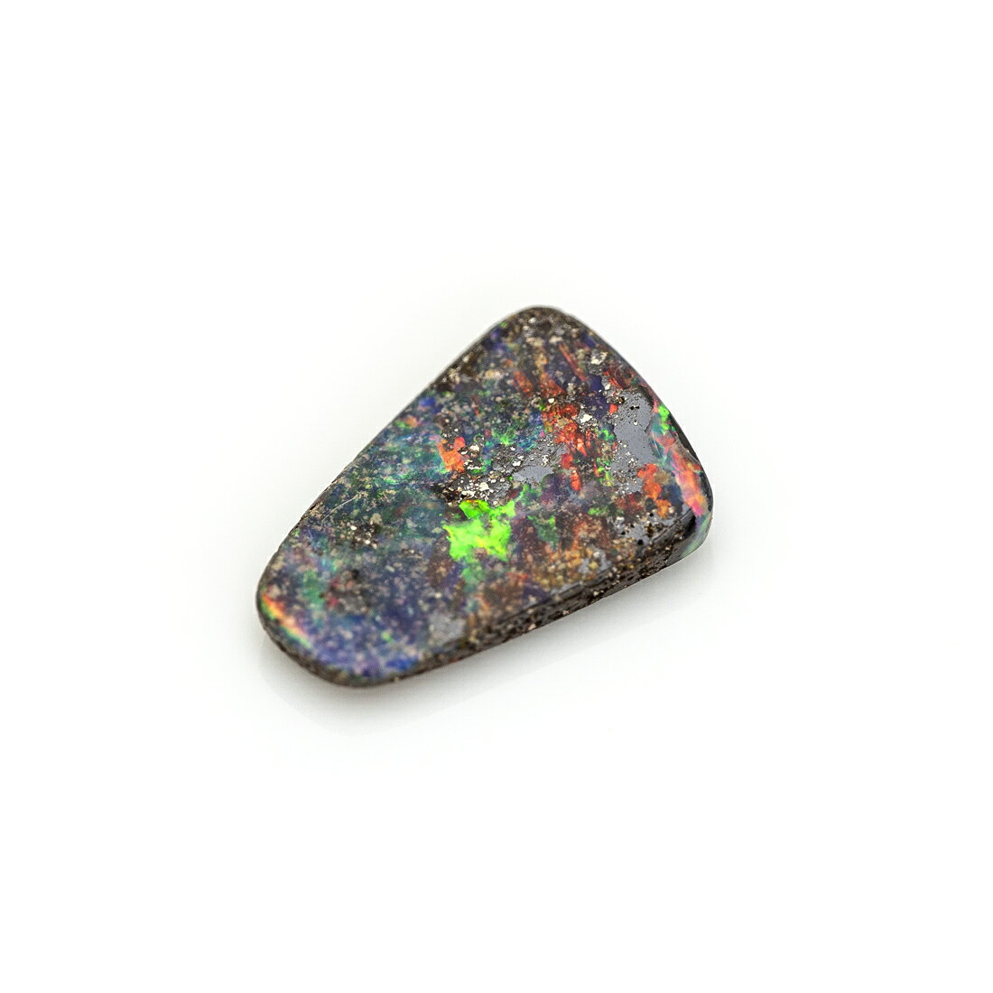 【宝石】 ・ボルダーオパール 約8.6×12.7×2.8mm 【お届けにつきまして】 即日発送可能品となります。 15時までにご注文いただき、決済審査・ご入金等が当店で確認できた場合は、当日発送をさせていただきます。 梱包は封筒となりまして...