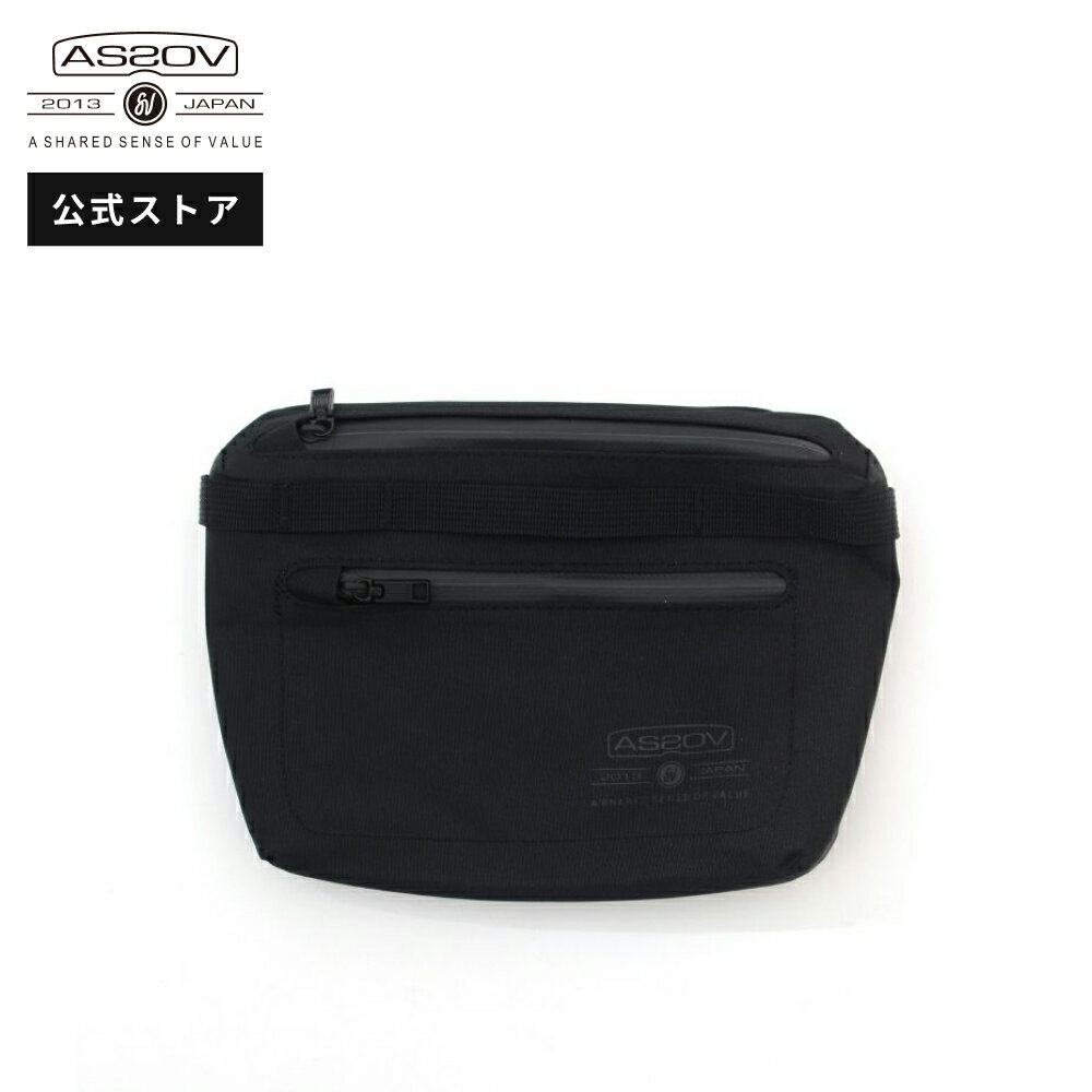 AS2OV商品一覧はこちら 縫製箇所には、シームテープ、ファスナーにはウェルダー加工を施し防水性を高めた仕様になっています。背面のループでショルダーに取りつけることも可能です。【新感覚バッグ】HABITシリーズのカスタム例。エコレザーの基準...