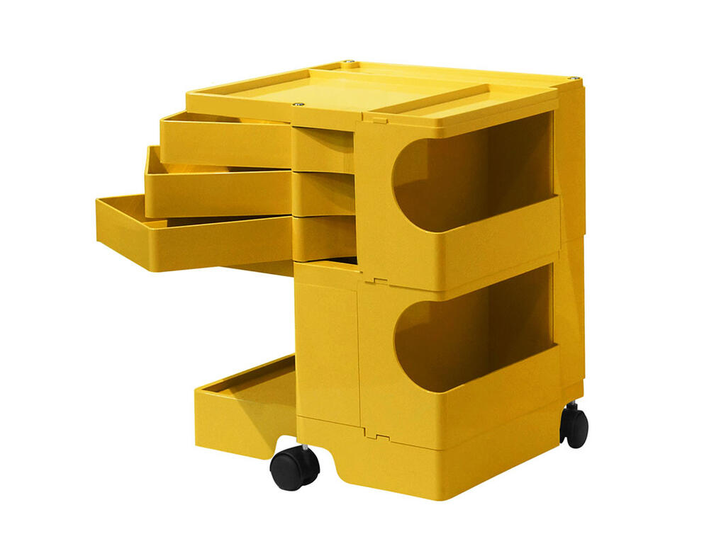 BobyWagon/ボビーワゴン 2段3トレイ Designer - Joe Colombo/ジョエ コロンボ（ジョーコロンボ ） メーカー - B-line/ビーライン イタリア製 Size - W430×D420×H525 mm トレイ...