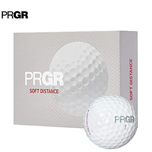 　プロギア 2024 SOFT DISTANCE ゴルフ ボール (12球) ソフトなフィーリングと高い飛距離性能を実現したディスタンスボール。 ●「高反発ソフトラージコア」採用の2ピース構造。 ●「高初速ソフトカバー」採用でソフトフィーリ...