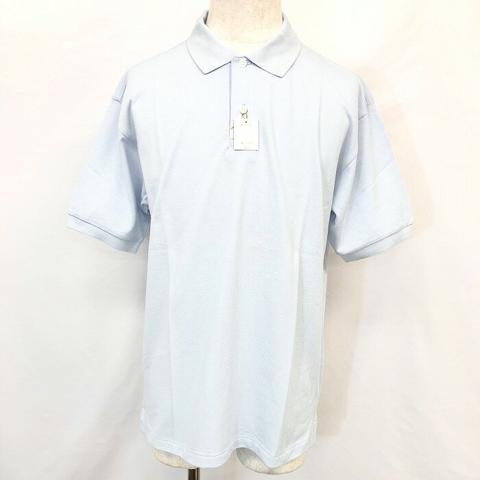 【新品】HILL HOUSE ヒルハウス L メンズ 男性 ポロシャツ 鹿の子 無地 裾サイドにスリット 半袖 ショートスリーブ 綿100% ライトネイビー 商品データ ブランド 【新品】HILL HOUSE （ ヒルハウス ） 商品タイト...