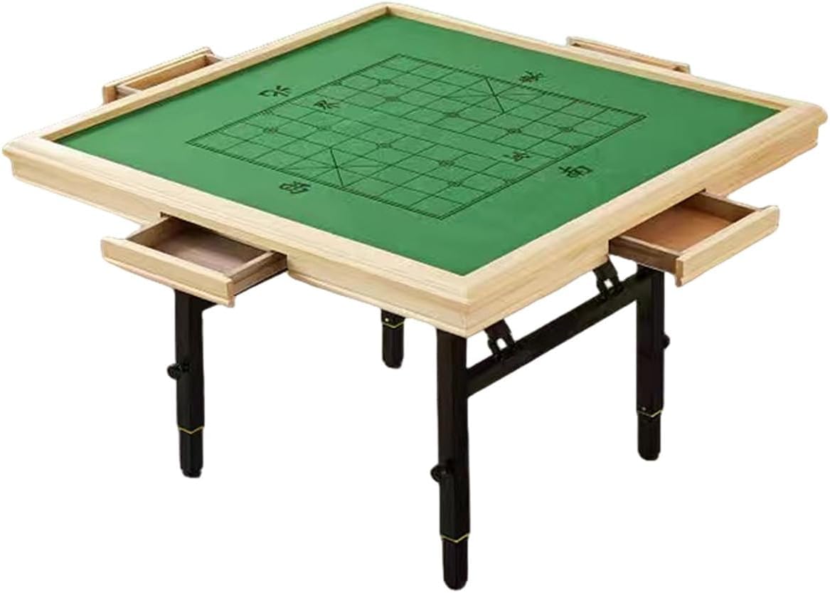 1.この麻雀卓は、木製でスタイリッシュなデザインが特徴です。カッコいい外観は、部屋のインテリアとしても楽しめます。2.カードゲーム、麻雀、ドミノ、ボードゲーム、ダイスゲームなどに最適です。3.この麻雀卓は、軽量な木製であり、折りたたみができ...