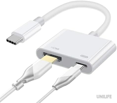 商品の特徴・【最新2in1 Type-C HDMI変換アダプタ】最新版のType-C to HDMI変換アダプタで、 USB-C（DP Alt Mode/HDMI映像出力機能）ポートを搭載したスマホ、パソコン、デスクトップ、ノートパソコンな...