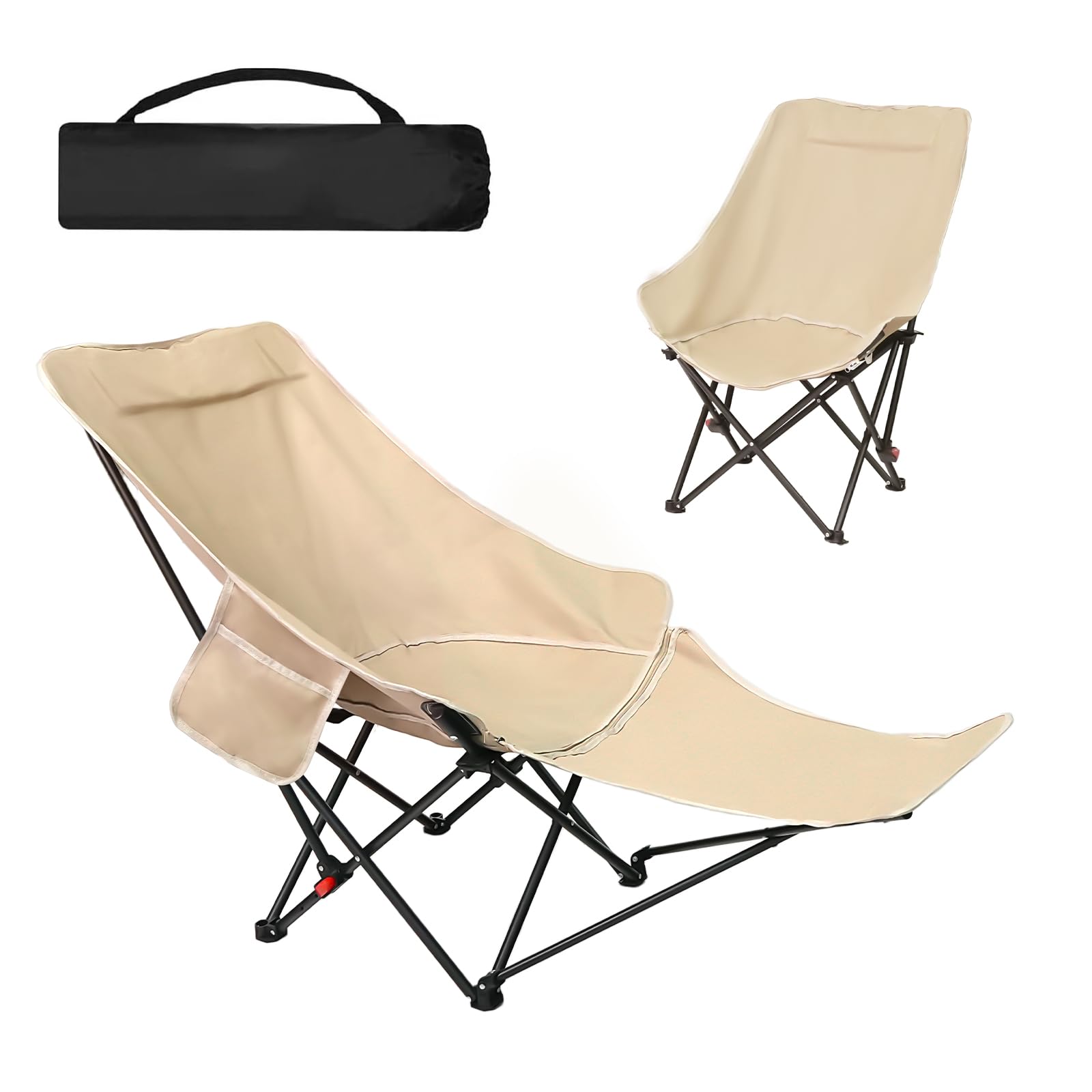 · 【業界トップクラスの軽さ2.5kg＆超薄型収納】 数年以上の経験であるプロ級スポーツ＆アウトドア用品のメーカとともに、本製品が発売されています。リクライニングチェア使用サイズ（約）L175 x W80xH68cm、座面幅さ:（約）68c...