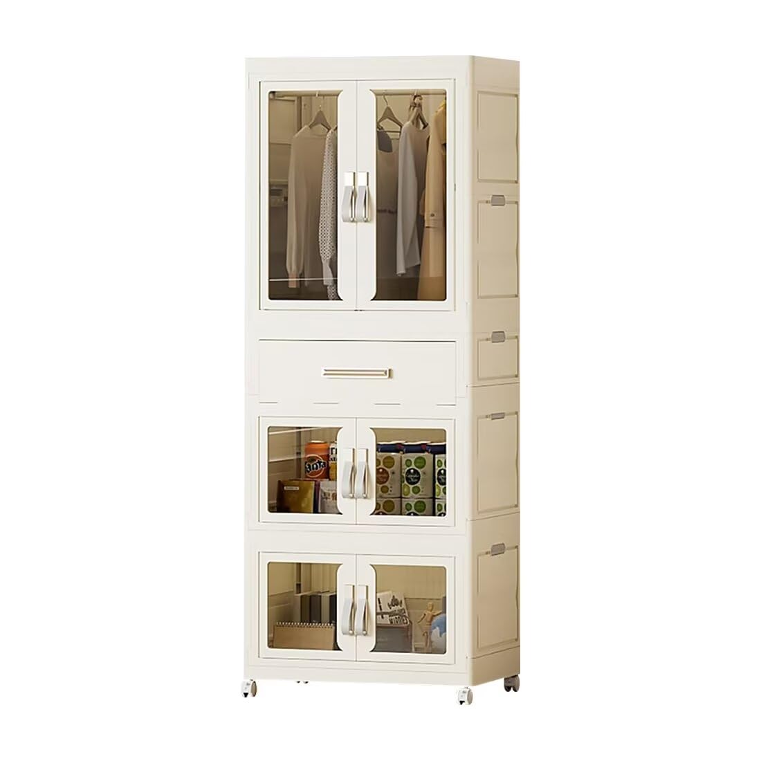 【優れた素材】環境にやさしいPP+PET+ABS素材で、安定性があり、変形しにくい、安全、安心な生活に最適です。【インストール簡単】簡単に組み立てられます。折りたたみ式なので、ツールなしで簡単に組み立てます。使用しないときは折りたたんで収納...