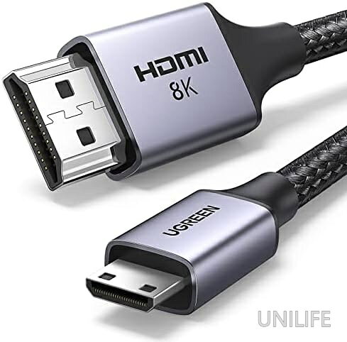 商品の特徴・ミニHDMI to HDMI ケーブル：ビデオカメラとモニターを接続する際よく使われる「HDMI Type-C to Type-Aケーブル」です。高い信頼性と機能性、ノイズ耐性を兼ね備え、カメラ以外にもタブレット/ノートパソコン...