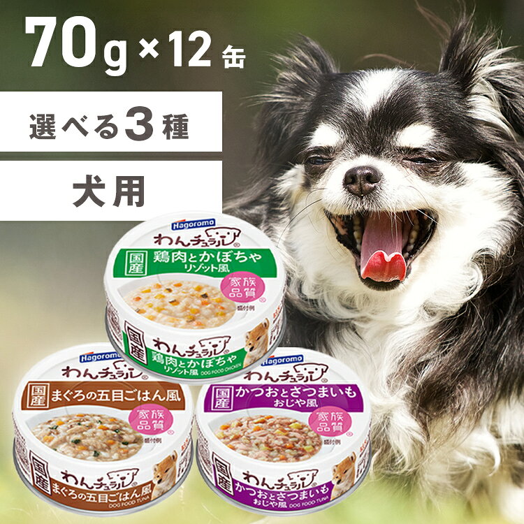 ・手作りごはんをイメージし、わんちゃんが好きな素材を使用して仕上げたウェットフードです。・とろみタイプで、食べやすさと美味しさにこだわりました。・増粘剤、調味料、着色料、発色剤不使用。エキスなどで旨味をアップさせています。・長期保存可能な缶...