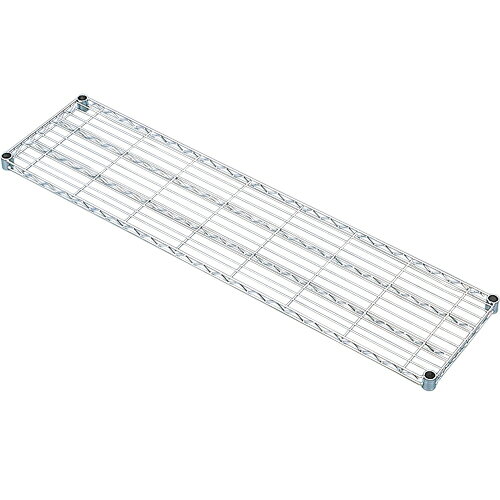 【商品案内】◆商品サイズ（cm）：幅120×奥行30◆耐荷重：棚板1枚当たり　約50kg◆主要材質：スチール（クロームメッキ）◆付属品：棚板固定部品（4組） 最強翌日配送対象商品に関するご案内 最強翌日配送対象商品・対象地域に該当する場合は...