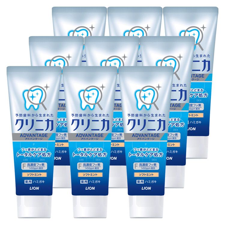 独自の「高密着フッ素処方」＋3つの薬用成分が口内のトラブル原因をトータルにケアする薬用ハミガキです。・「フッ素＋コーティング剤」がエナメル質の修復を促進し、ムシ歯の発生と進行を防ぎます。・「酵素」が歯垢を分解・除去、「TPP」が歯石の沈着を...