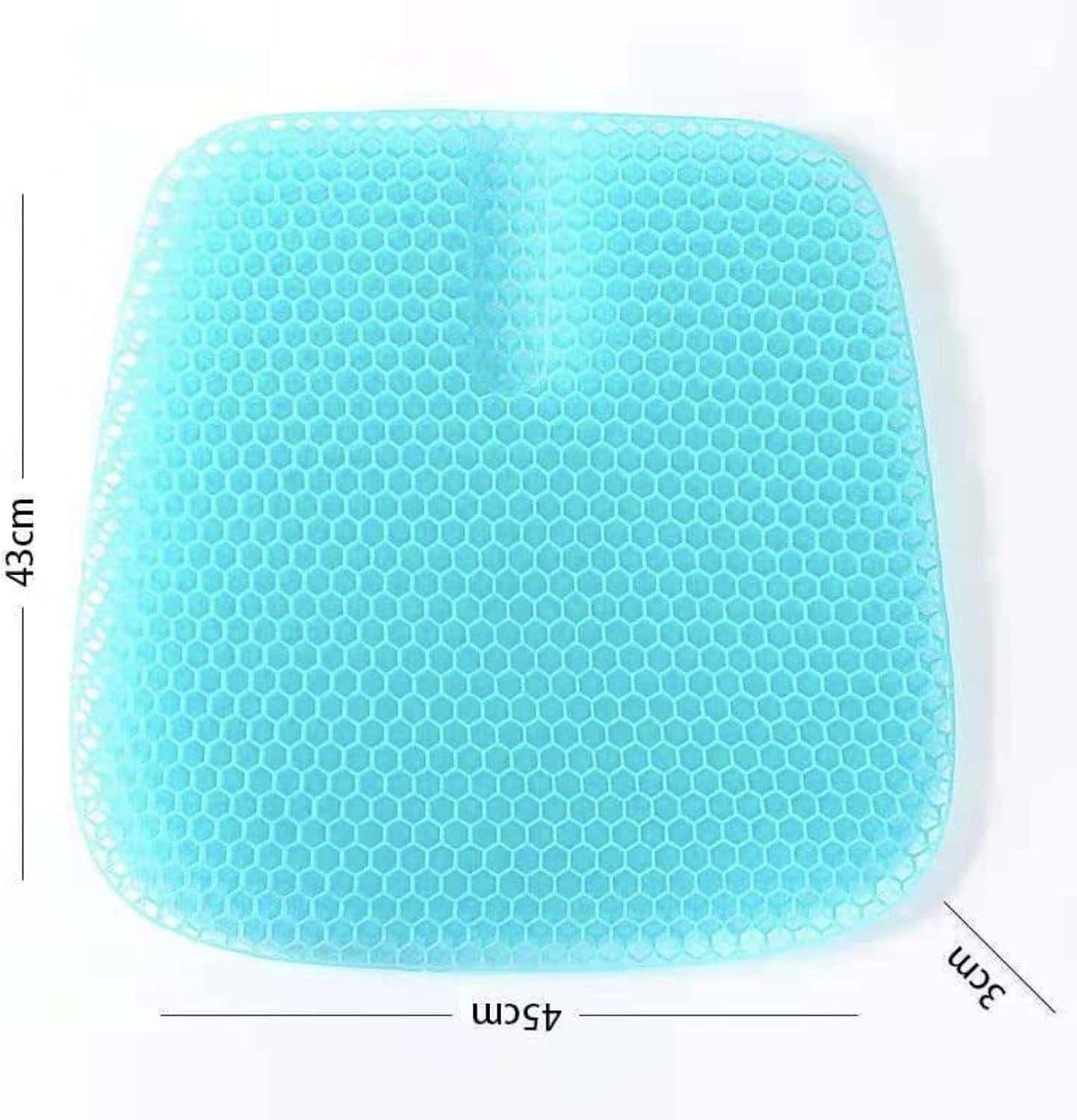 - カラー: ブルー- サイズ: 45X43X3cm- 通気性が良く、蒸れない高品質な耐久性のあるゲル素材を採用。座るときに涼しさを感じることができ、長時間座っている人の蒸し暑さの悩みを解決。- カバー付きで滑り止め仕様。汚れたら洗える便利...