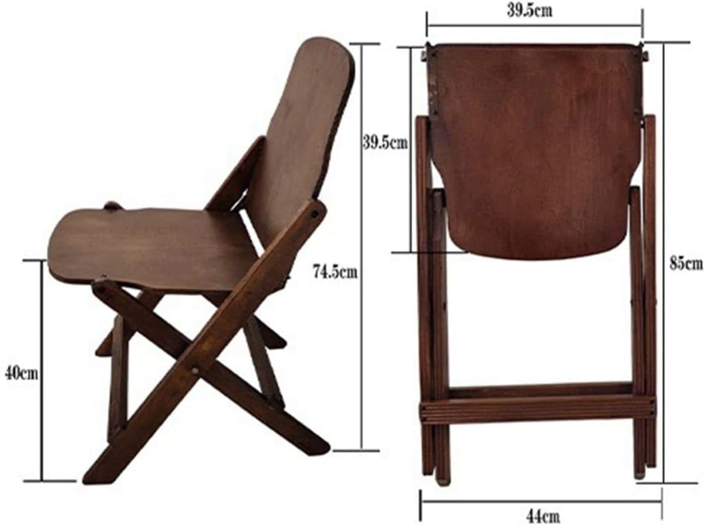 - カラーブラウン - サイズ40*41*76座高さ41cm - 省スペース設計折りたたみ機能付きで、使用しない時はコンパクトに収納可能 - 安定構造無垢材の椅子脚、厚くて頑丈な三角形支持構造設計による優れた安定性 - 高品質のハードウェア...