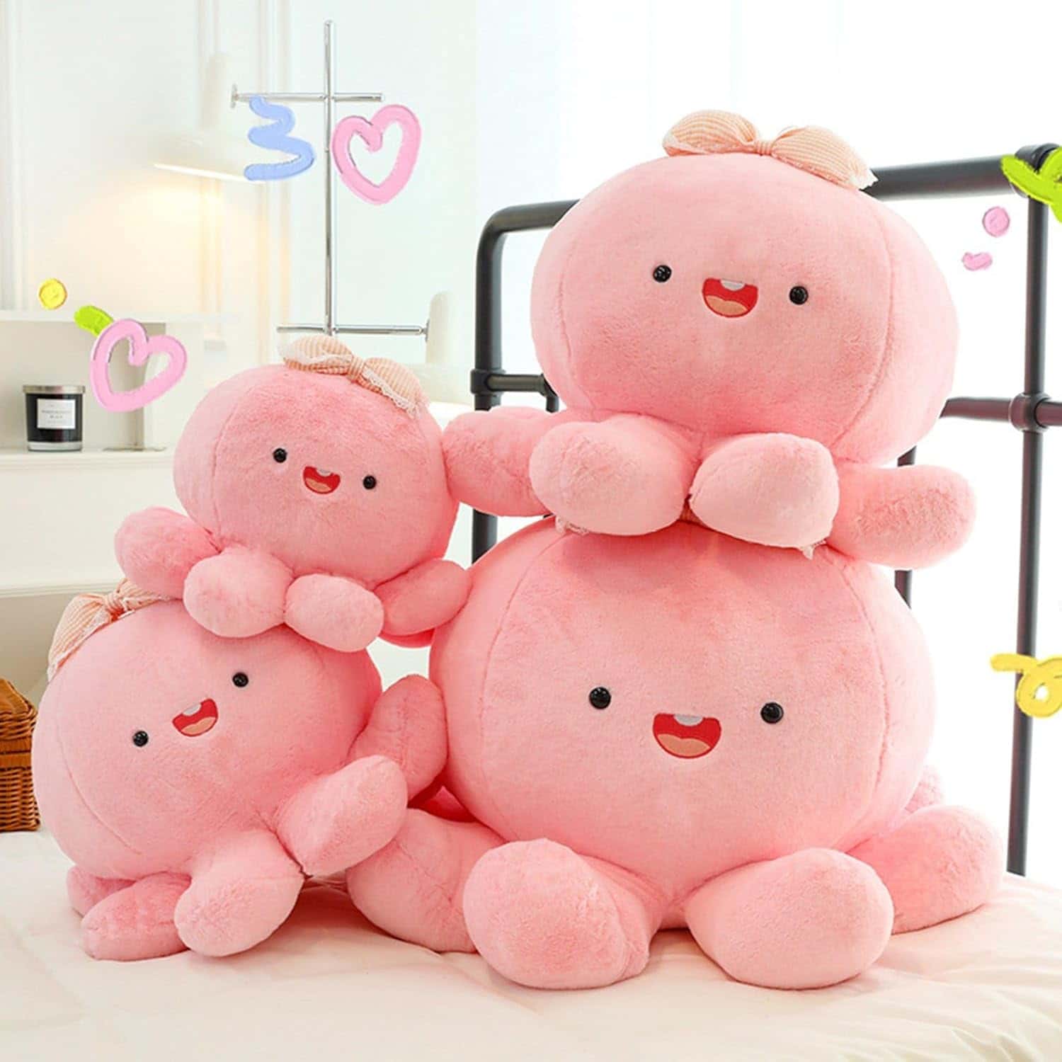 - カラータコ- サイズ: 25cm (0.47kg), 30cm (0.77kg), 35cm (1.25kg), 45cm (1.95kg)- 独特の弾力性復元力中綿をたっぷり詰め込み、ふんわりと柔らかな感触で弾力性があり、クッション性...