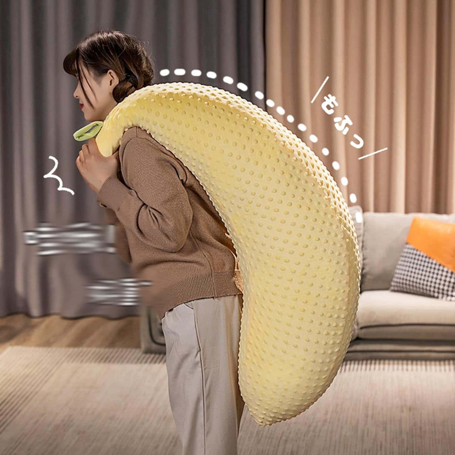 - カラー: イエロー、グリーン、グレイ、ピンク- サイズ: 0.5m、1m、1.5m- 横向き寝対策: 安定した姿勢で眠れ、いびきを軽減する抱きまくら- 極上の肌触り: ポリエステル繊維の枕カバー、通気性が良く、丸洗い可能、吸湿速乾性に優...