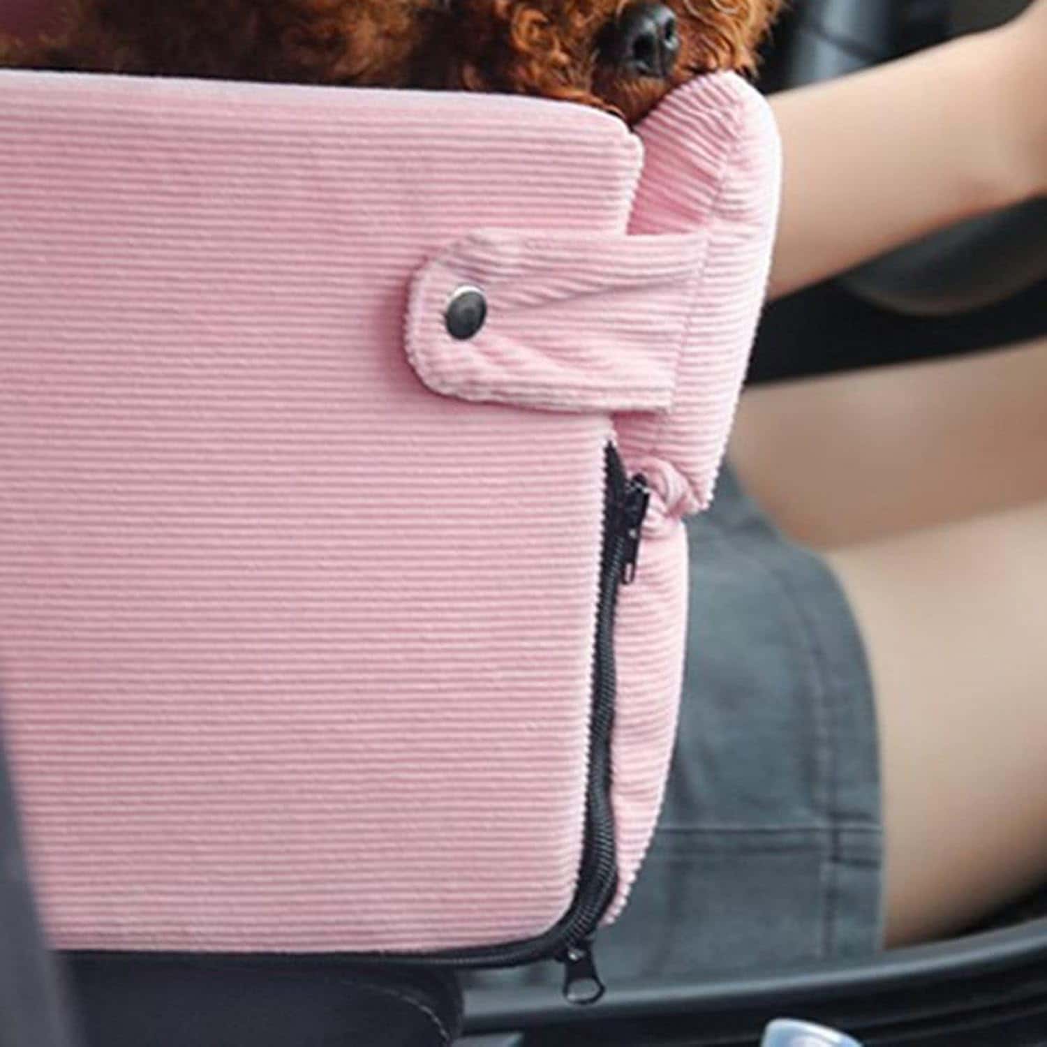 - カラー: グレー、ホワイト、ダークブルー、ピンク- サイズ: 45*20*22cm - 3WAY使用法: ドライブキャリー、ふかふかベッド、自宅やキャンプ、アウトドアで使用可能。車内ではドライブベッドとして使用し、滞在先では背面カバーを...