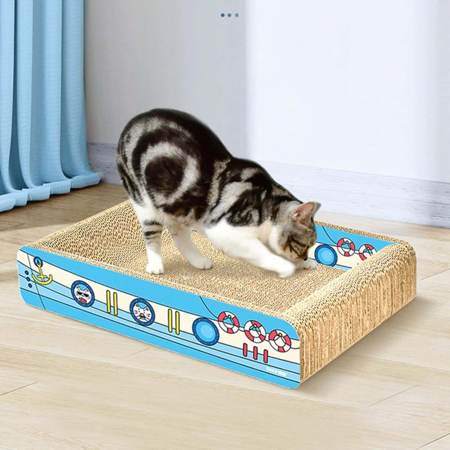 - カラー：ソファー 汽船ビッグ 汽船ミドル- サイズ：ワンサイズ- 多機能猫爪とぎ板：研いでよし、遊んでよし、寝てよし。一台3役の猫爪とぎダンボールベッド。- 使用素材：100%紙製の段ボール、植物由来の糊を使用し、安心して使用できる。-...