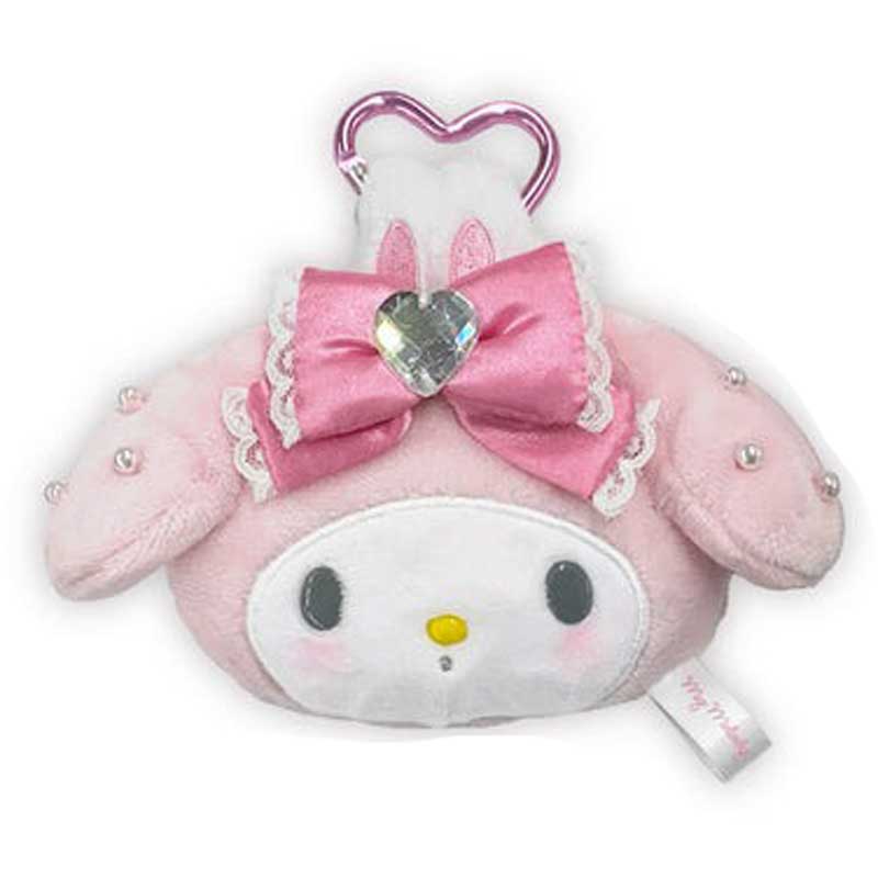 大人気の【サンリオ】のかわいいグッズが登場です！ふわふわかわいい「ぬいぐるみミラー」が登場♪サンリオキャラクターのぬいぐるみデザインと、実用的なミラーがひとつになったかわいいアイテムです★キラキラ輝くジュエルと上品なパールが付いており、持っ...