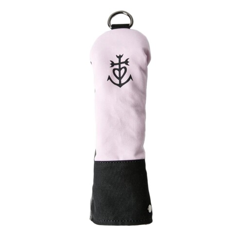 Knee Deep ハイブリッドカバー3色 Pink/Black/Grey Marseille コットンキャンバスの生地を使ったハイブリッド用ヘッドカバー。 色のコンビネーションはピンク、ブラック、グレーの3色の組み合わせ。 肌触りの良い優...