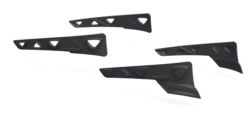 RUDY PROJECT(ルディプロジェクト) ロードバイク スポーツサングラス サイクリング 自転車 アウトドア セーリング ヨット ジョギング フィット感 シールド付属 エアグリップ テンプルパッド ライムブラック 0620-AC210...