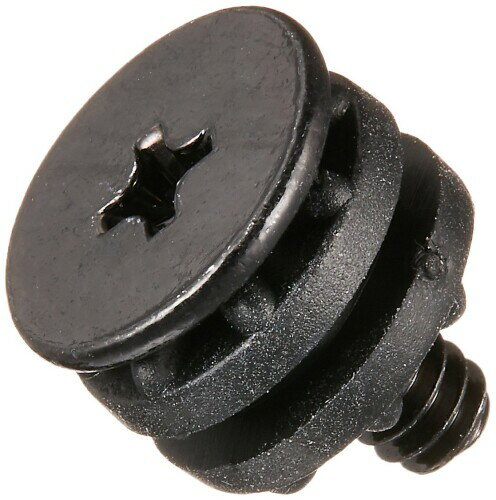 親和産業 ドライブ用ネジ 振動吸収ワッシャー付きインチネジ FS-NEJI-02 3.5インチ/5インチハードディスクドライブ用 12本入り 黒色 3.5インチ/5インチハードディスクドライブ用 12本入り 黒色 ドライブ用ネジ ドライブの...