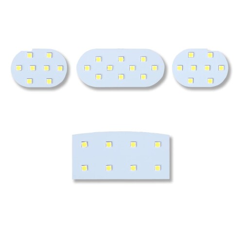 CORSA eKクロス 専用設計 LED ルームランプ セット (H31.3〜) カスタム パーツ アクセサリー ドレスアップ eKX 室内灯 (2) M 3030CHIP SMDを贅沢に採用。1CHIPでも充分な明るさのルームランプです。...