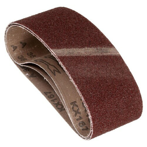 Kozelo 3個 サンディングベルト3 x 21" 36番グリットアルミニウムオキサイド研磨紙 ベルトサンダー用金属研削木工溶接錆除去 1- パッケージ内容: 3 x 21" (76mm x 533 mm); 36番グリット; 3個 x ...
