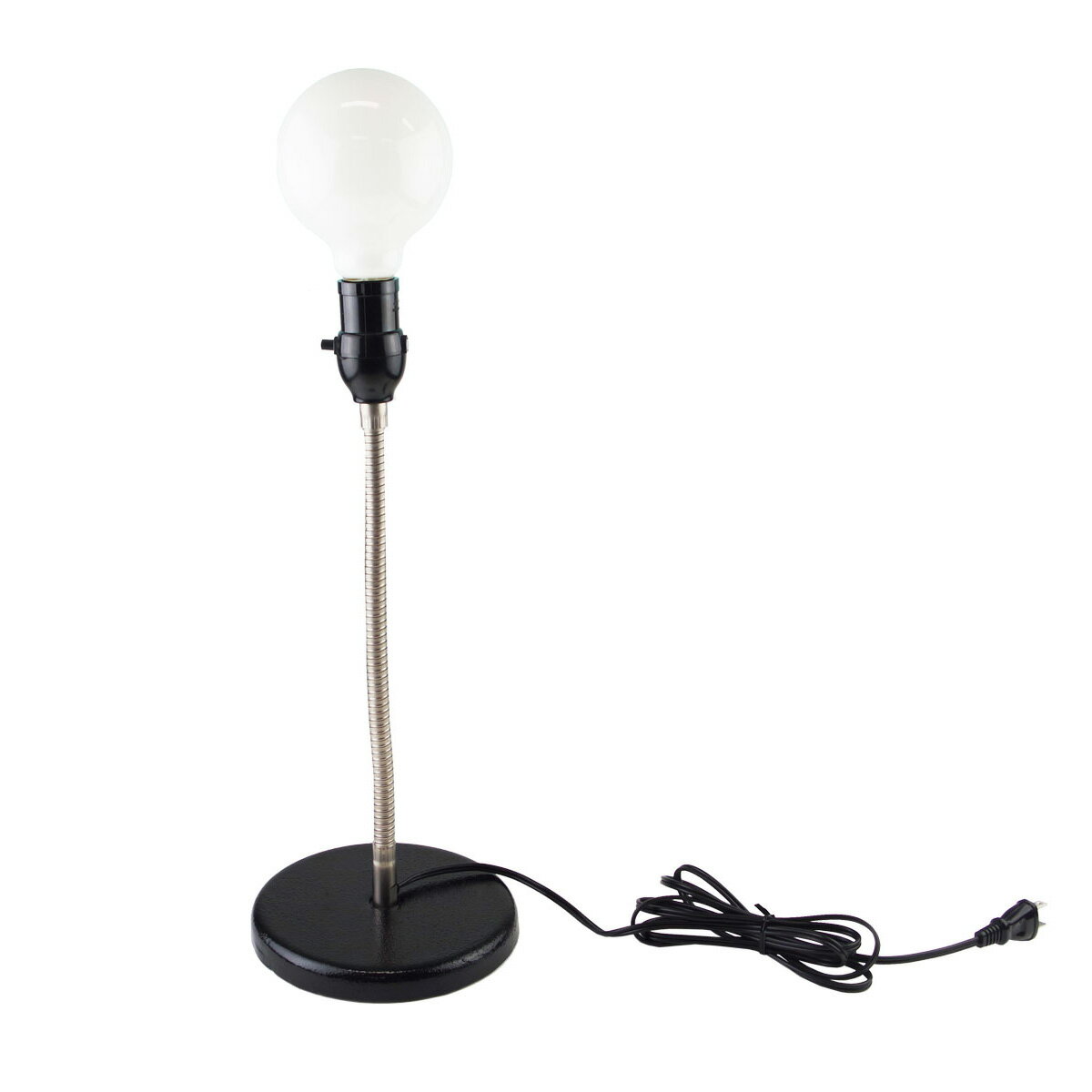 ●電球を垂直に立てた状態で点灯させることができます。 ●支柱がフレキシブルなので、電球の位置を自在に変えることができます。 ●「月の満ち欠け実験」の太陽光源装置として利用できます。 ＜仕様＞ 商品コード：D22-7117 型式名：TKL-3...