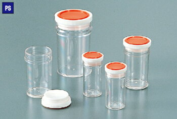 ●透明スチロール容器で、液体・粉末・錠剤用標本瓶または見本容器として便利です。 ●押込栓は瓶の受口にフィットして気密を保ちます。 ＜仕様＞ 材質： 　　　本体：PS 　　　蓋：PE 容量：70mL 外径×口内径×全高：48φ×41φ×80m...