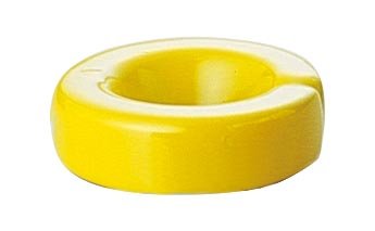 ●フラスコ等の不安定な容器の転倒防止やウォーターバス中のおもりとしてご使用いただけます。 ＜仕様＞ 材質：鋳鉄（ビニールコーティング） 色：黄 大きさ：85φ×26mm 上内径：50mm 下内径：36mm 重量：500g