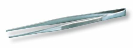●丈夫で作業性の高いステンレス製の標準ピンセットです。 ＜仕様＞ 全長：約360mm 形状：直