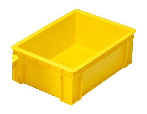 ●収納、保管、運搬に便利なプラスチック製コンテナーです。 ※フタは付属していません。フタに関してはお問合せ下さい。 ＜仕様＞ 材質：PP 外寸：424×291×150mm 内寸：364×242×135mm 容量：12L 色：イエロー 入数：1