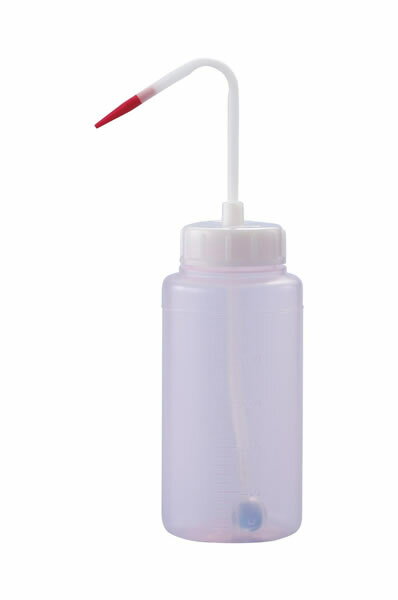 ●360°どの方向・角度でも使用できる洗浄瓶です。 ●逆さ向きでも、おもり付ノズルが曲がり、吸い上げ、洗浄できます。 ●500mLは柔らかい素材でより小さい力で薬液を抽出できます。 ＜仕様＞ 口内径：40mmφ 材質： 　　　本体：LDPE...