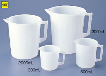 ●ポリエチレン製で堅牢です。 ●注ぎやすい取手付で、他の容器への移しかえに便利です。 ●底部はフラット仕上げで、マグネチックスターラーでの安定した撹拌が得られます。 ＜仕様＞ 材質：HDPE（高密度ポリエチレン） 使用温度範囲：−40〜85...