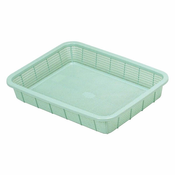 ●軽くて丈夫なPP網タイプのバスケットです。 ＜仕様＞ 型式：SH-S 大きさ：300×225×55mm 材質：PP 入数：1