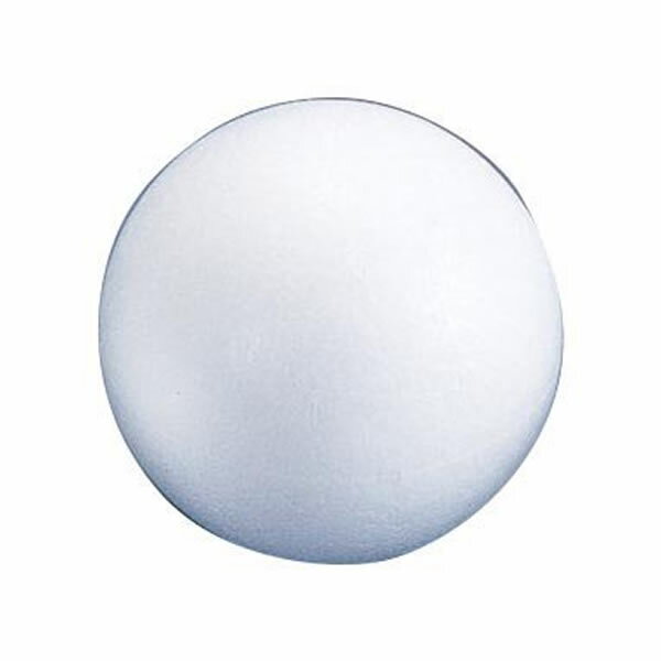 ●各種工作材料に最適な発泡スチロールブロックです。 ●結晶構造や分子模型の作製に使える各種形状をそろえました。 ＜仕様＞ 品名：発泡スチロール球 直径：100mmφ 数量：10個